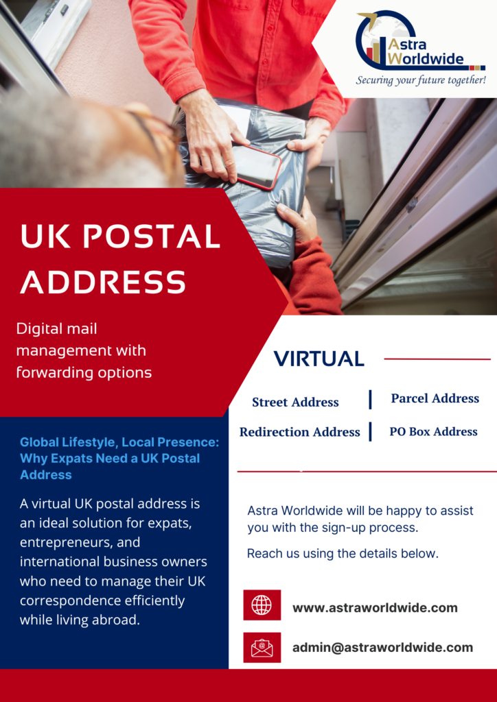 UK Postal Address: Ideal for Expats & UK Business Owners
